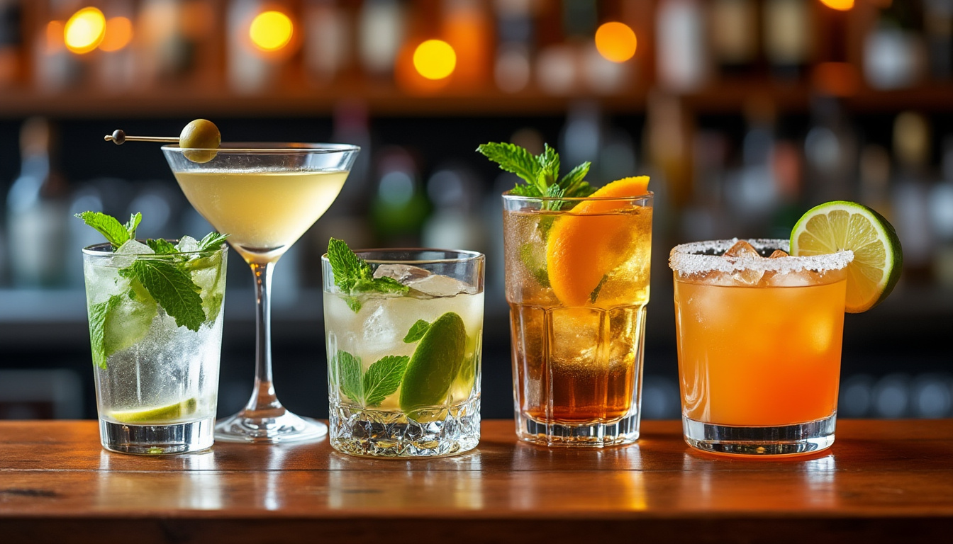Cocktails Classiques à Connaître Absolument